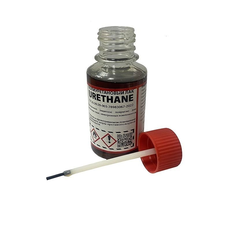 URETHANE уретановый лак для печатных плат флакон с кистью 90 мл ...