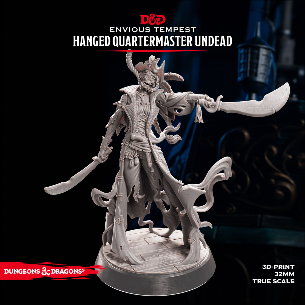 Миниатюра ДнД / DnD / Dungeons & Dragons Повешанный квартермейстер ...