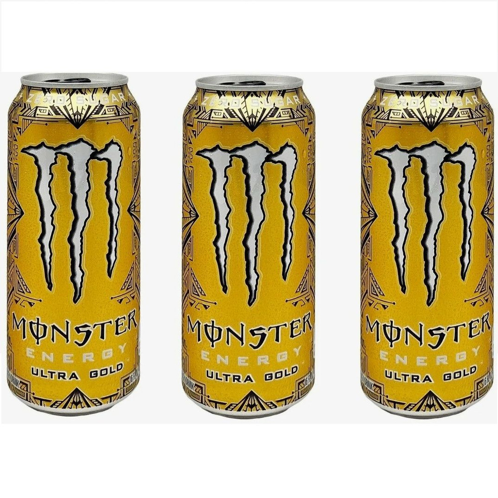 Вlack Monster Ultra Gold/ Ультра Голд 500 мл * 3 шт - купить с ...