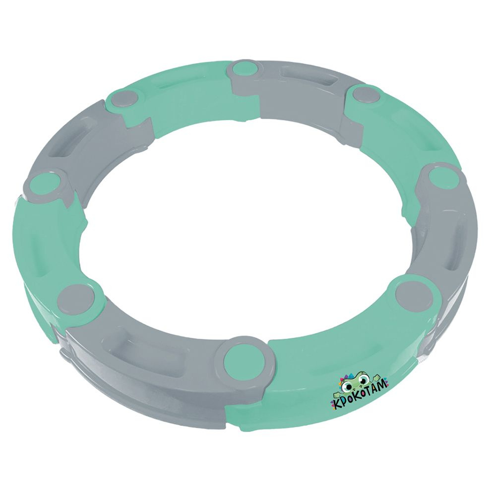 Песочница модульная Крокотам 8 сегментов мятный и серый - купить с ...