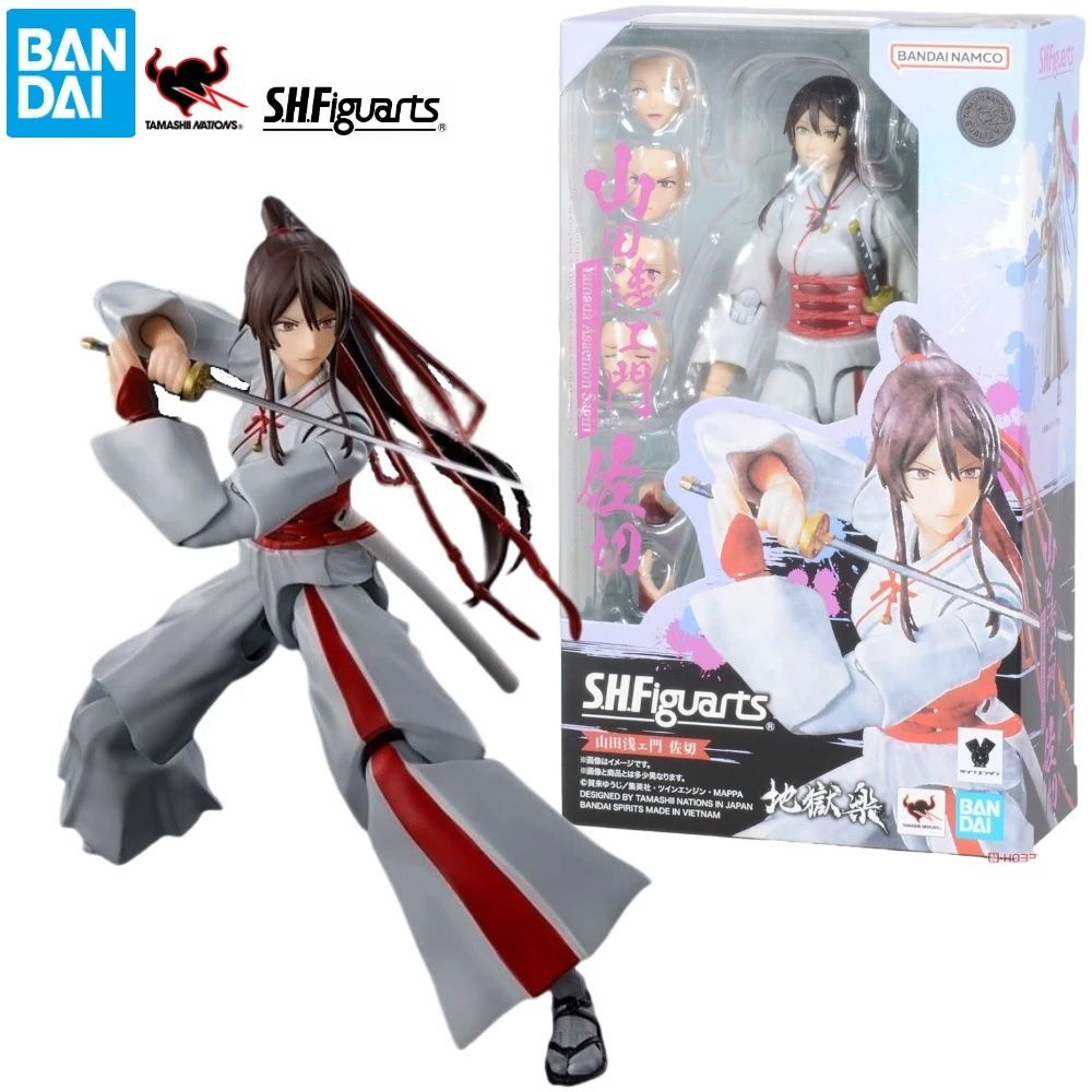 Экшн фигурка Bandai S.H.FIGUARTS Hells Paradise Yamada Asaemon Sagiri, 6,1 дюймов SHF купить на ...