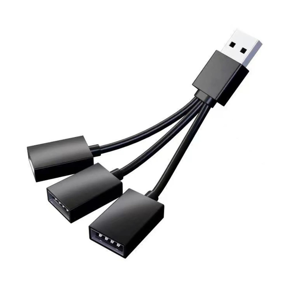 2 в 1 USB-разветвитель Кабель-концентратор Адаптер питания Y ...