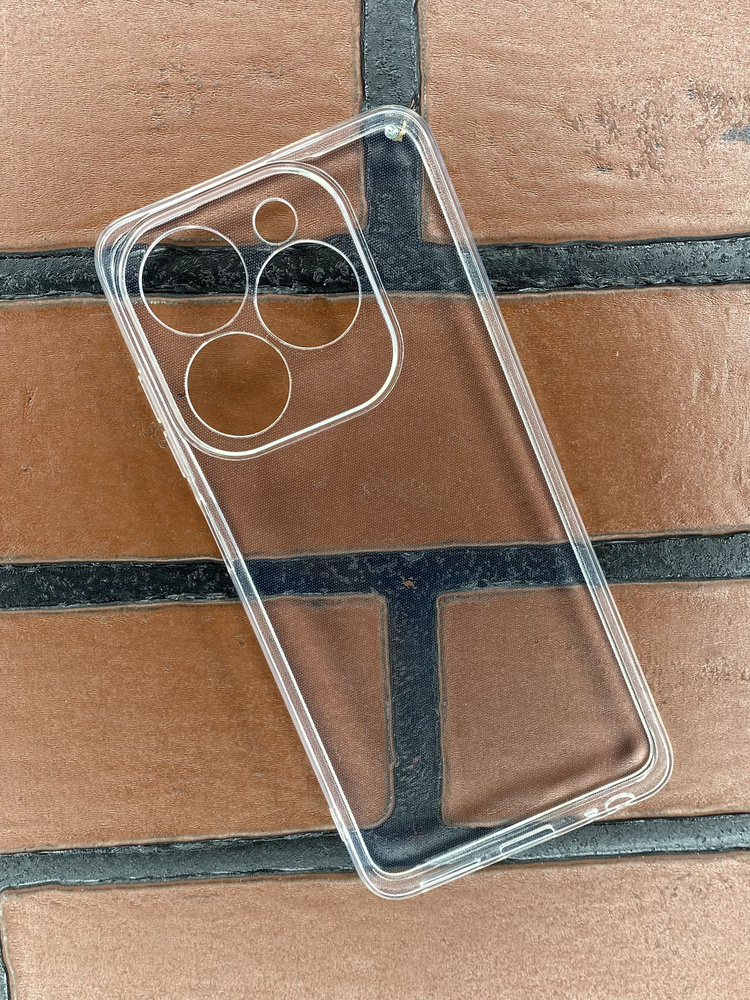 Чехол прозрачный силиконовый на Tecno Spark 20 20c Go 2024 Pop 8 2023 текно спарк 20 20ц го