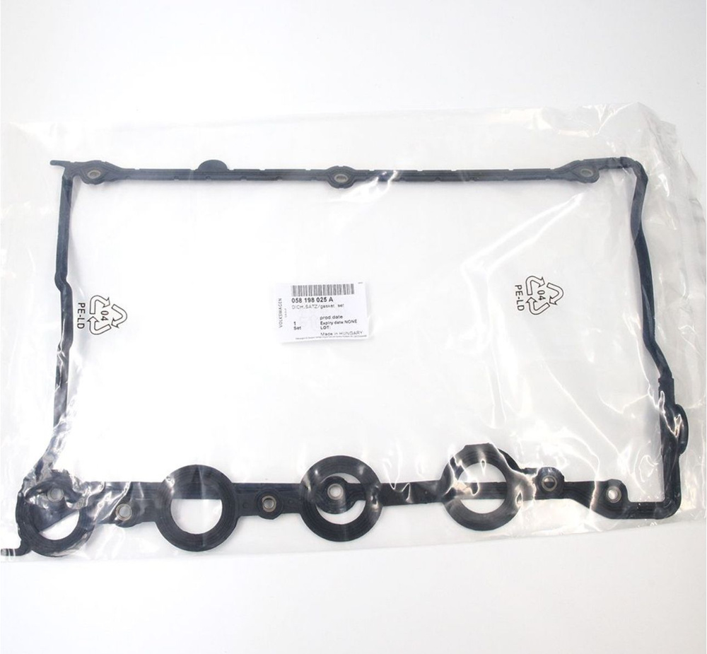 Прокладка клапанной крышки VAG 058198025A / AUDI, SEAT, SKODA, VW ...