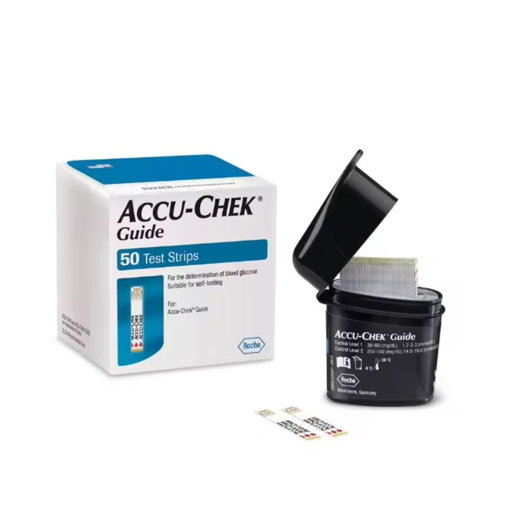 ACCU-CHEK Guide 50 тест-полосок для глюкометра - купить с доставкой по ...