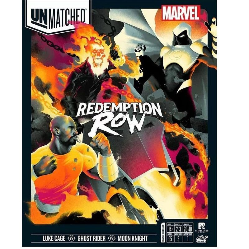 Настольная игра Unmatched Marvel: Redemption Row (Битва Легенд Марвел ...