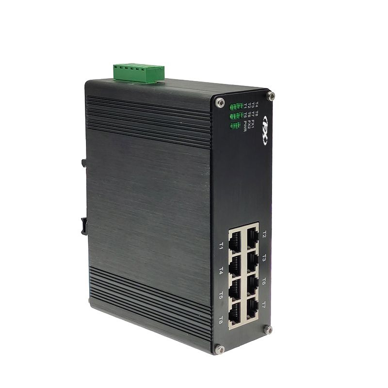 Коммутатор Промышленный неуправляемый коммутатор，8-port 1000Mbps-T ...
