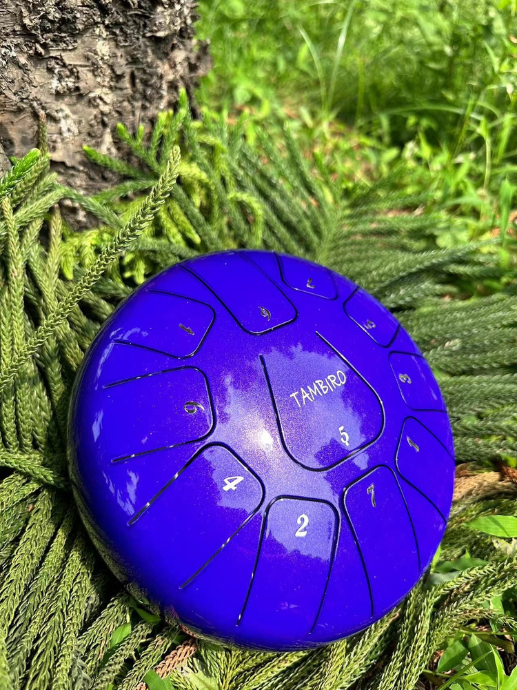 Глюкофон музыкальный язычковый барабан для медитации 26 см - купить с ...