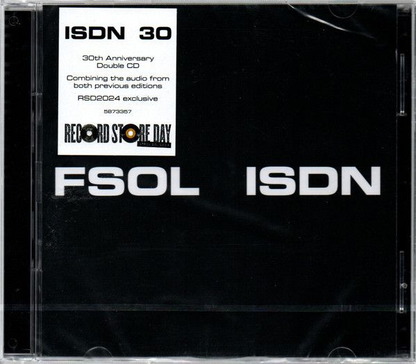CD RSD2024 2CD EU import, Future Sound of London, ISDN, RSD2024, 30th Anniversary Edition, новый ...