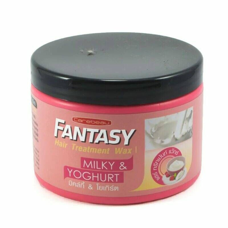 FANTASY Hair Treatment Wax MILKY & YOGHURT, Carebeau (Маска МОЛОКО И ...