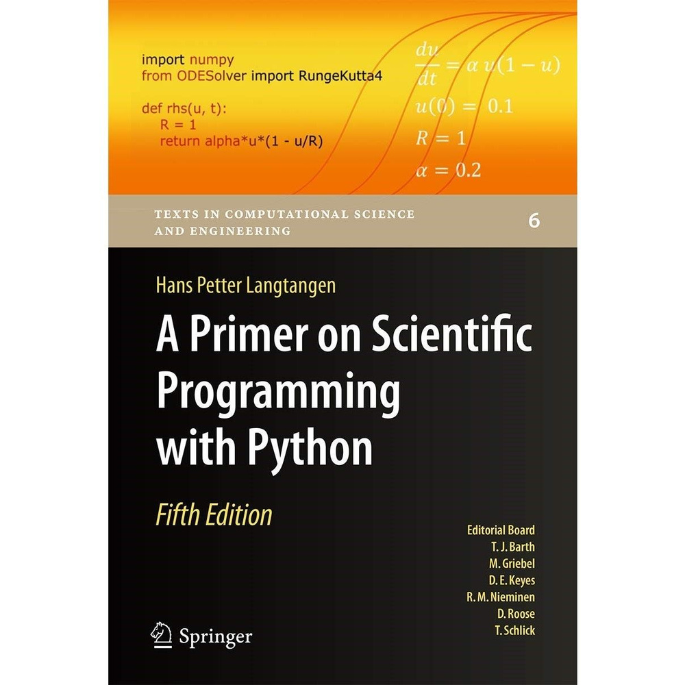 A Primer On Scientific Programming With Python Texts In Computational 7731