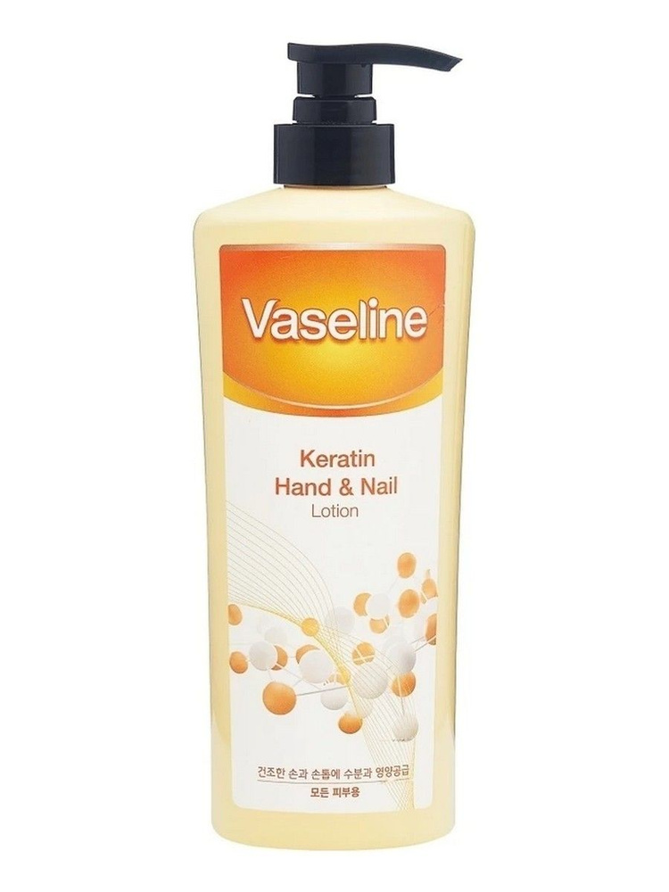 Лосьон для рук и ногтей Vaseline Keratin Hand & Nail Lotion 500мл ...
