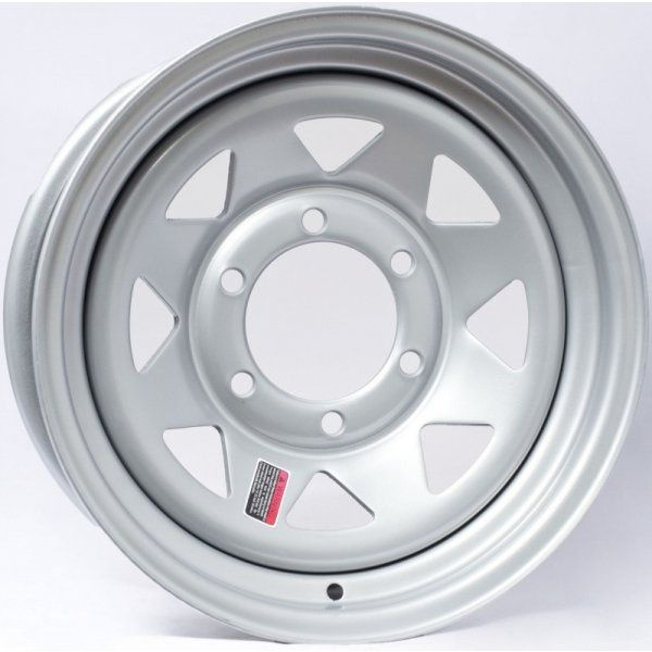 Колесный диск Steel Wheels 15x8" PCD5x139.7 ET-20 D108.7 Штампованный ...