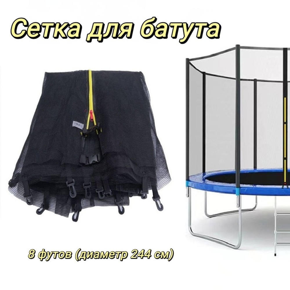Сетка для батута,8 футов (диаметр 244 см) - купить с доставкой по ...