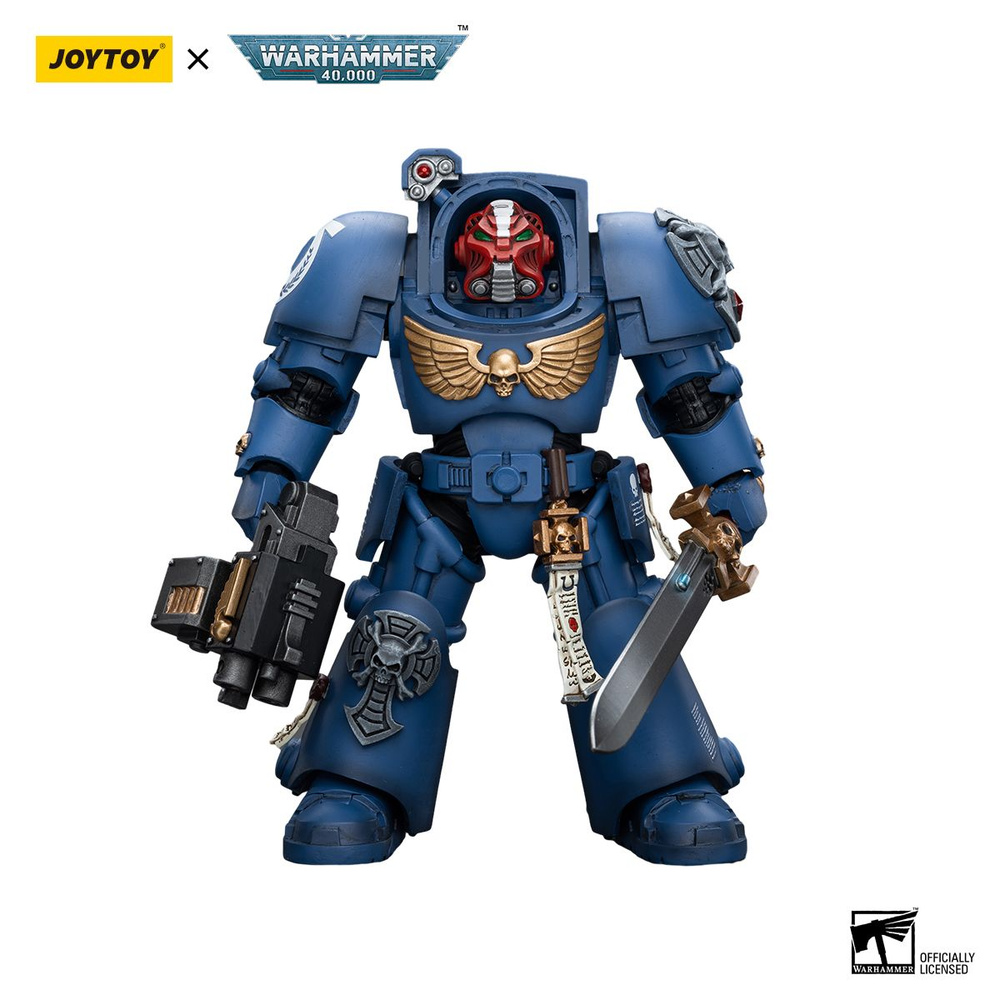Подвижная фигурка JOYTOY Warhammer 40K 1/18 Action Figures Ultramarines ...