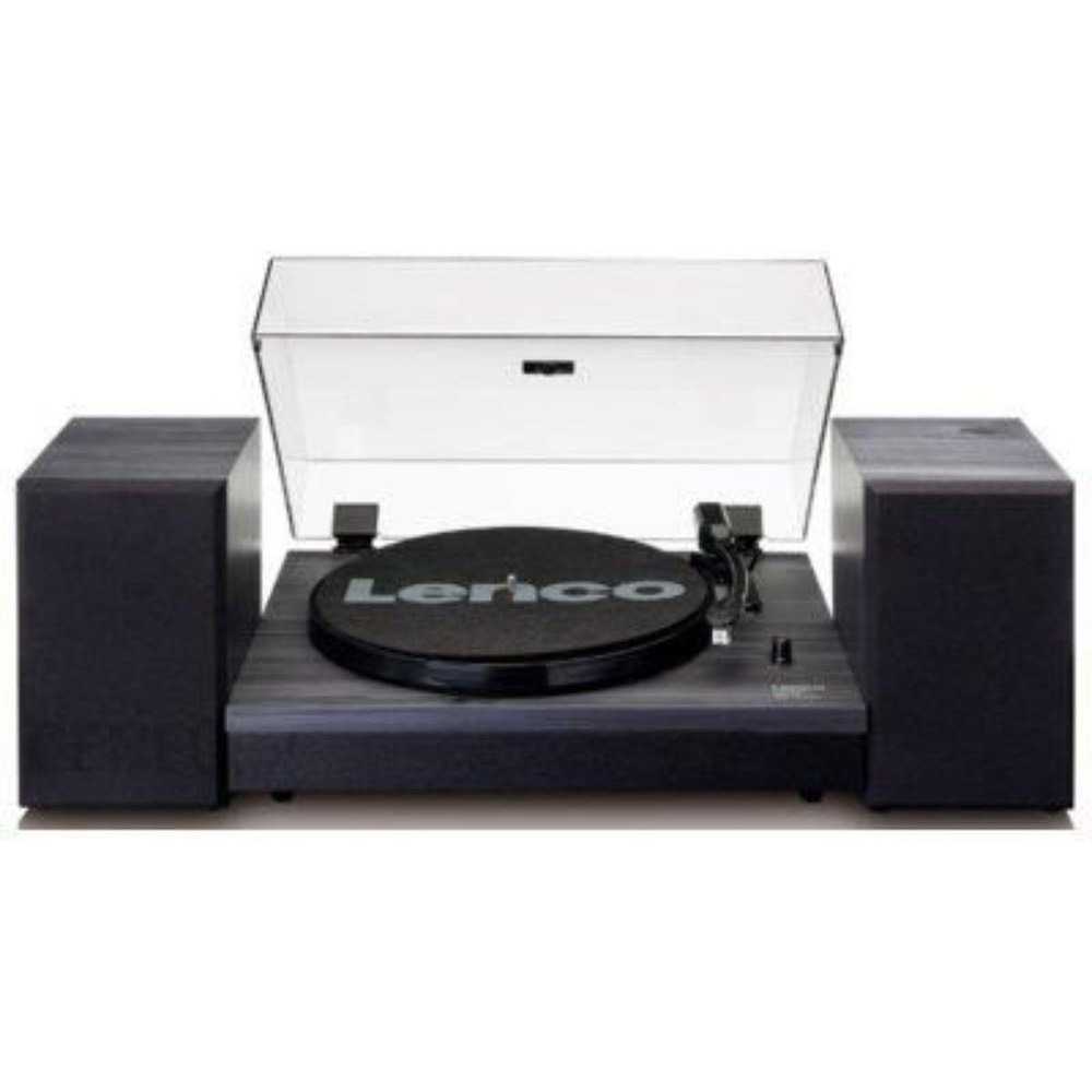 Виниловый проигрыватель Lenco LS-300 черный по низкой цене с доставкой ...