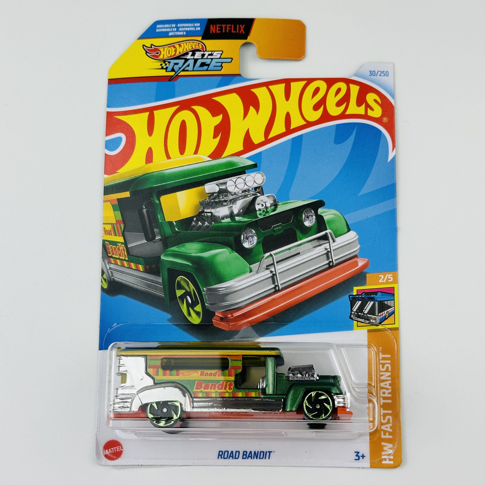 Машинка коллекционная Mattel Hot Wheels 2024 C4982 Road Bandit - купить ...