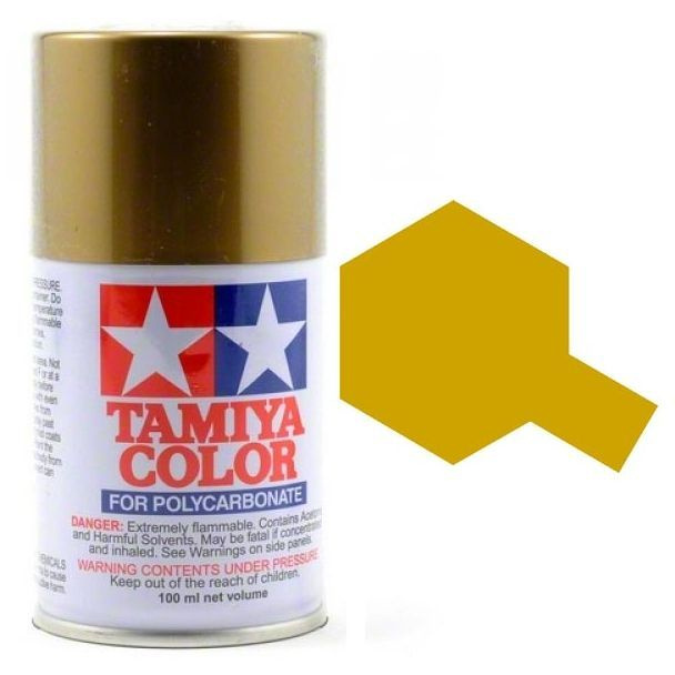 TAMIYA PS-13 Gold (Золотая) Краска для поликарбоната лексана купить на ...