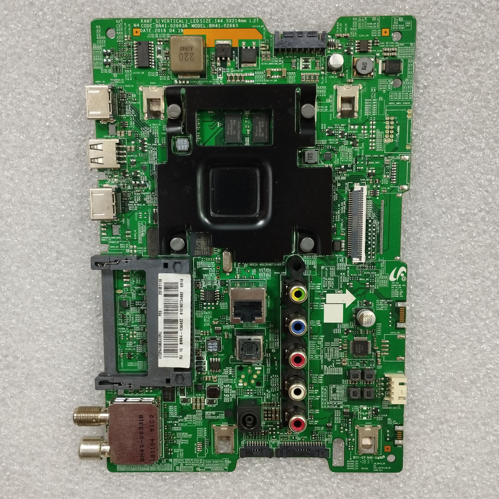 Материнская плата (Main Board) BN41-02663A BN94-13043Z для телевизора ...