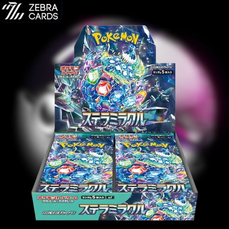 Покемон Любимая открытка PTCG Pokemon Booster Box Stelamracle sv7 Scarlet & Violet(Сделано в ...