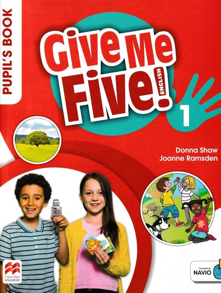 Give Me Five! 1 PB + Navio App/ Учебник с кодом к электронному учебнику ...