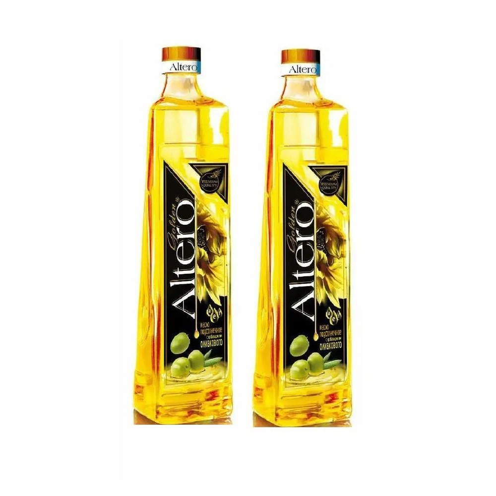 Масло Подсолнечное "Altero" Classic, 2 уп по 820 мл - купить с ...