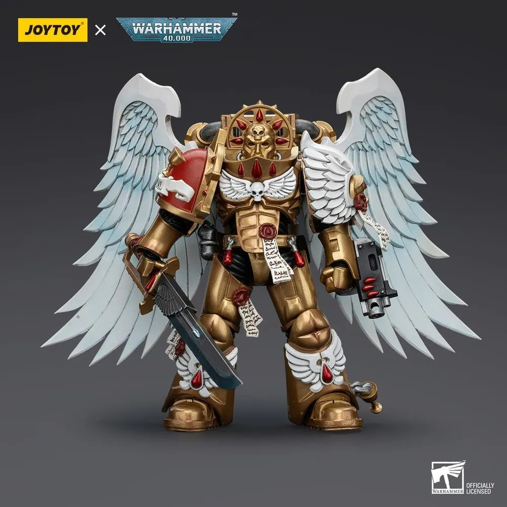 Подвижная фигурка JOYTOY Warhammer 40000 Blood Angels Sanguinary Guard ...