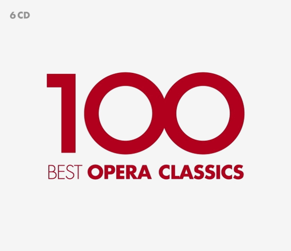 CD 100 Best Opera Classics (6CD) сборник лучших произведений оперной ...