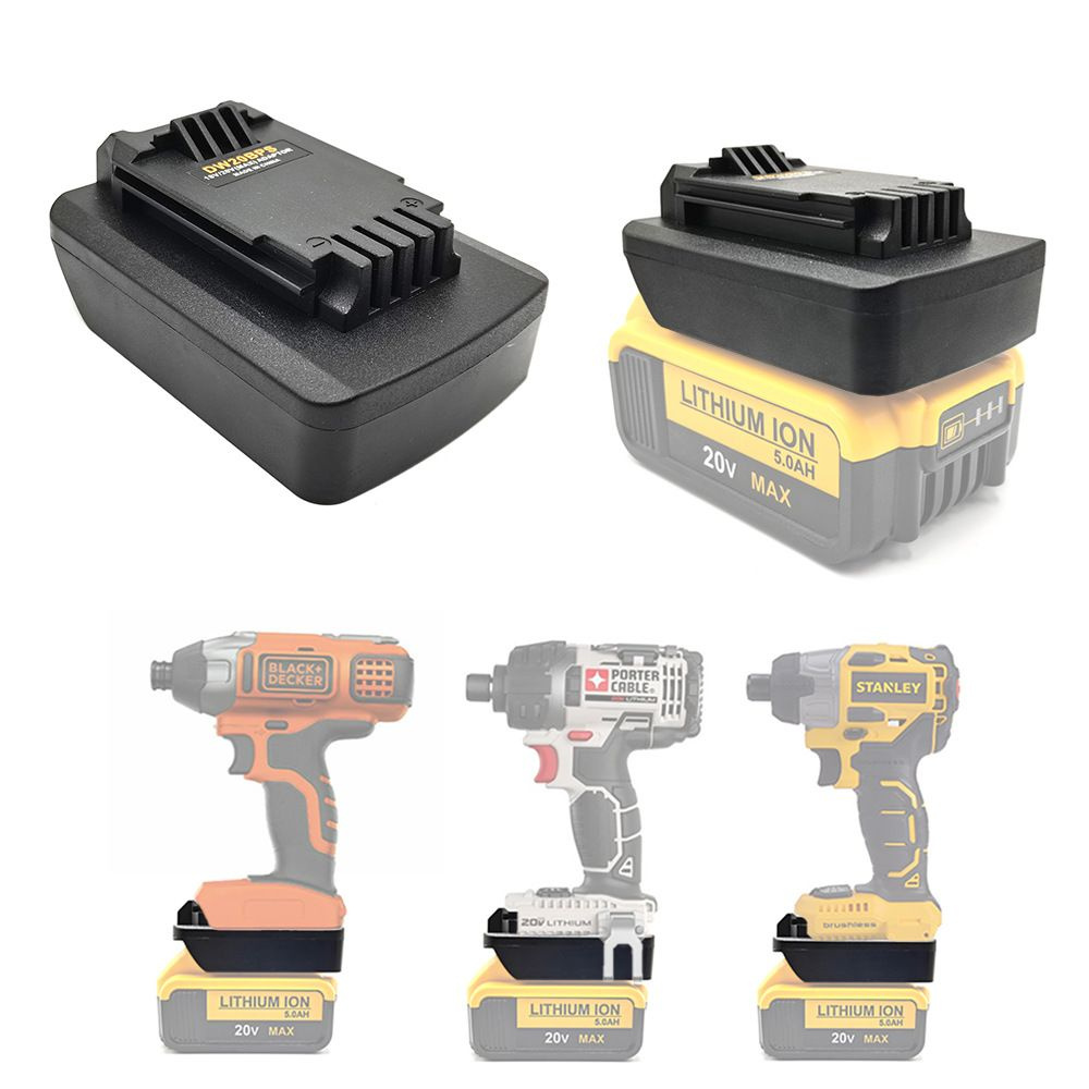 АДАПТЕР АККУМУЛЯТОРА DEWALT 18 В/20 В ДЛЯ Байдарка Bupai 20V Stanley 18v купить на OZON по ...