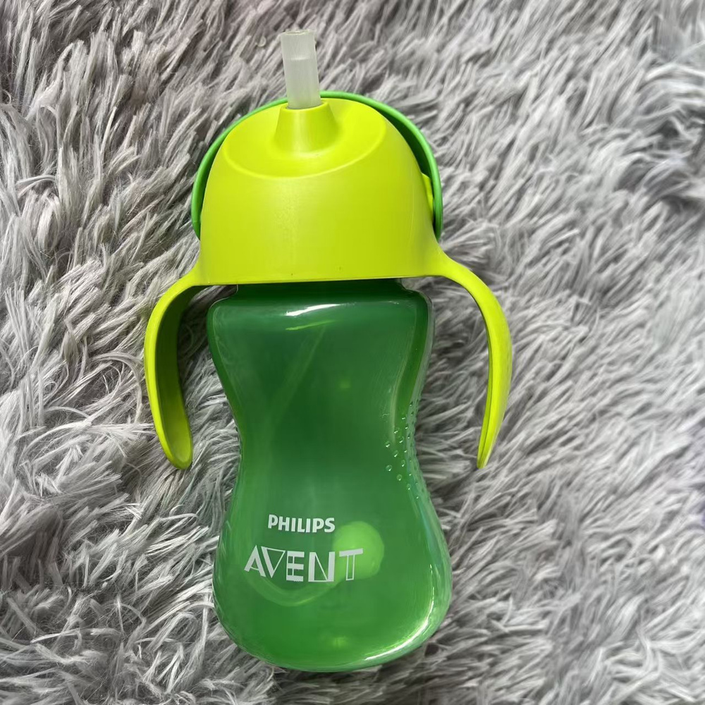 Philips Avent Чашка с трубочкой 300мл, 9 мес+, для мальчика купить на ...