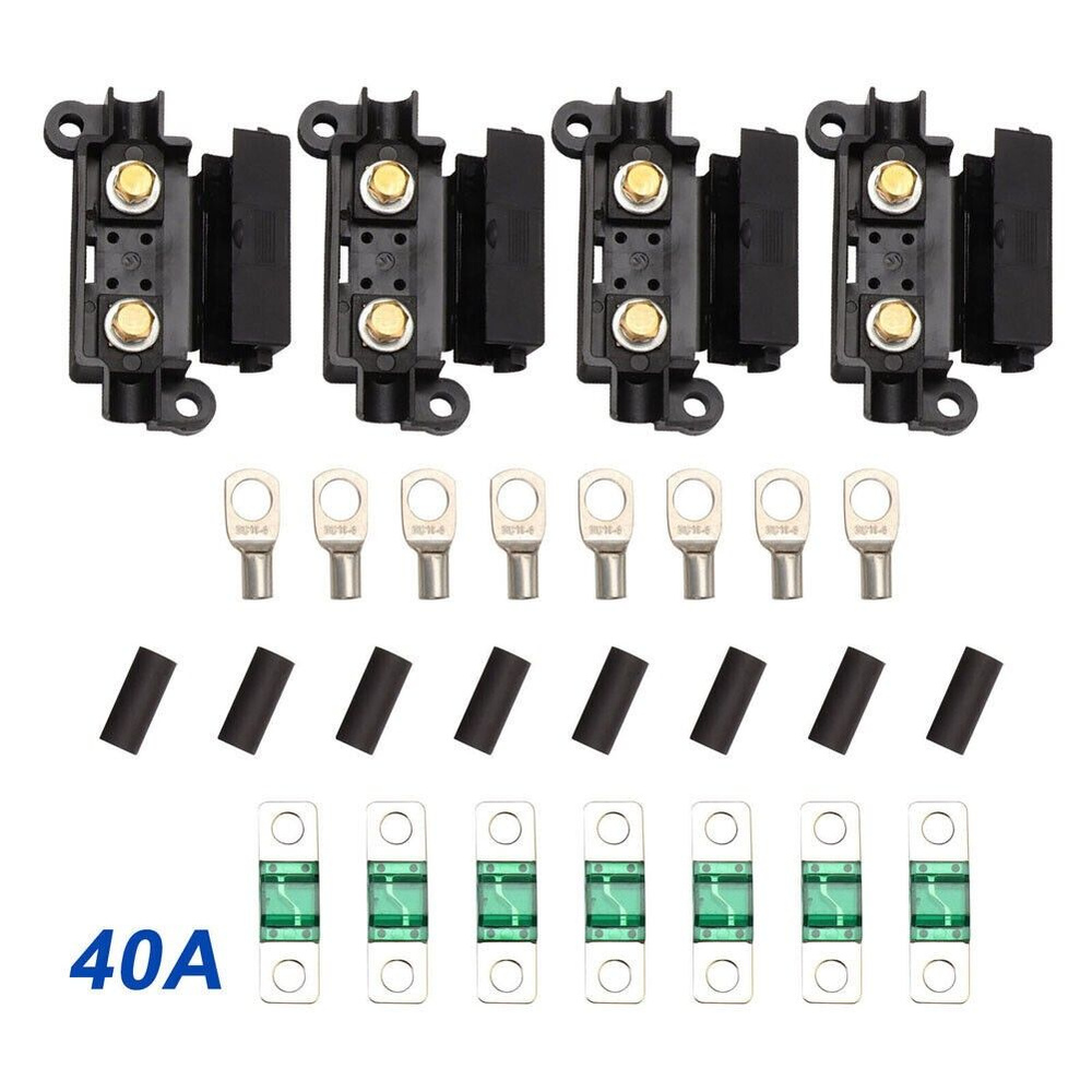 OZ-DFVE 40A для MIDI FUSE KIT 4 ANS держатель 7 x 40 AMP предохранители для Redarc BCDC Dual ...