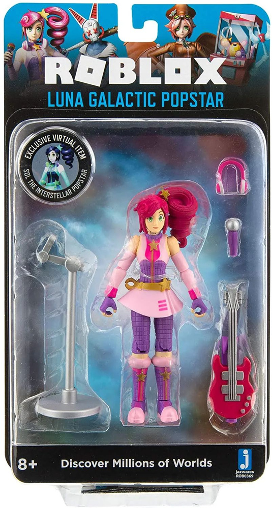 Roblox фигурка героя Luna Galactic Popstar с аксессуарами купить на ...