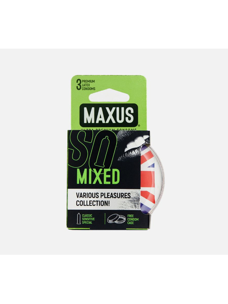 Набор презервативов MAXUS AIR Mixed №3 купить на OZON по низкой цене (1853559216)