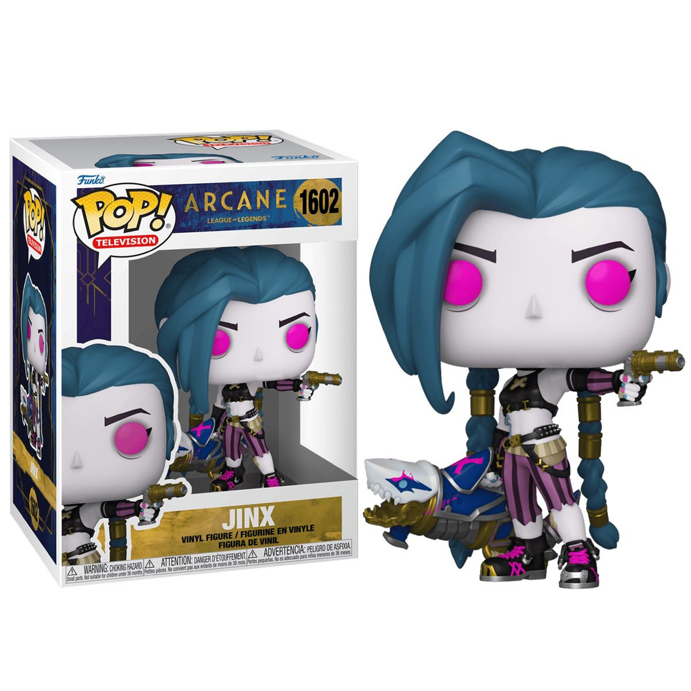 Фигурка Funko POP Jinx из мультсериала Arcane: League of Legends 1602 купить на OZON по низкой ...