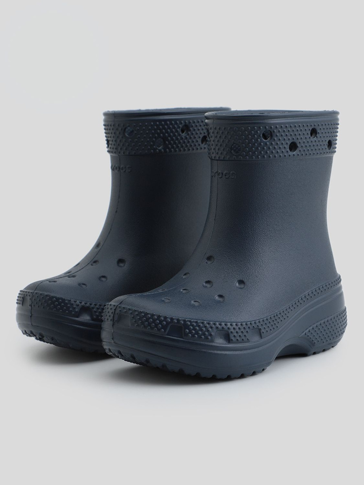 Сапоги резиновые Мальчики Crocs синий Термопластик (TPU) Без застёжки ...