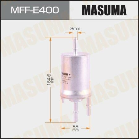 Фильтр топливный (c регулятором давления 4 bar) MASUMA MFF-E400, oem ...