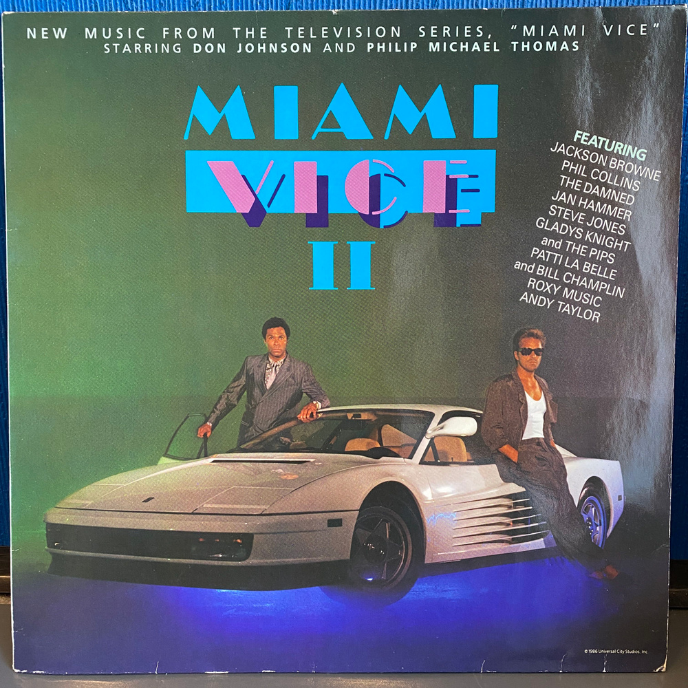Полиция Майами 2 (Miami Vice II) (Phil Collins, The Damned) (EX+ ...