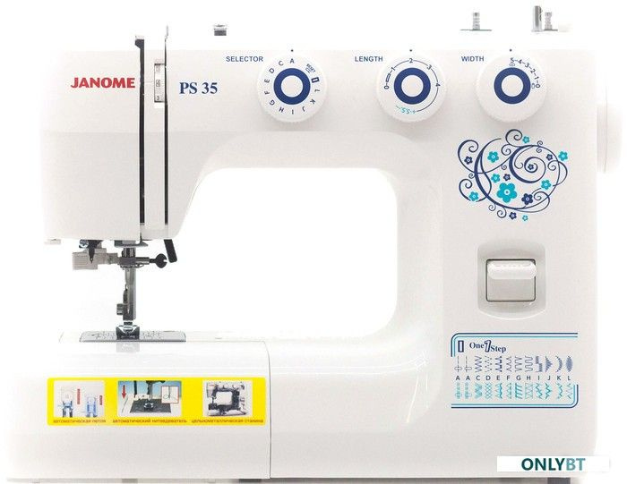 Janome Швейная машина Janome PS-35 белый купить на OZON по низкой цене (2015183634)