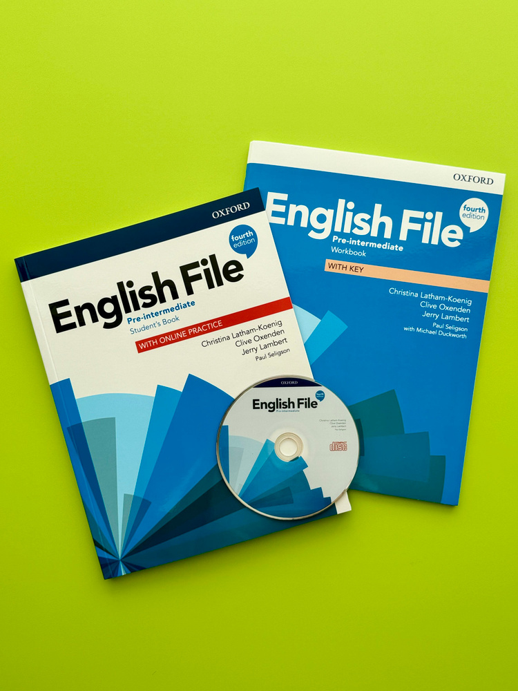English File Pre-Intermediate (4th edition): Учебник+Тетрадь+CD купить на OZON по низкой цене ...