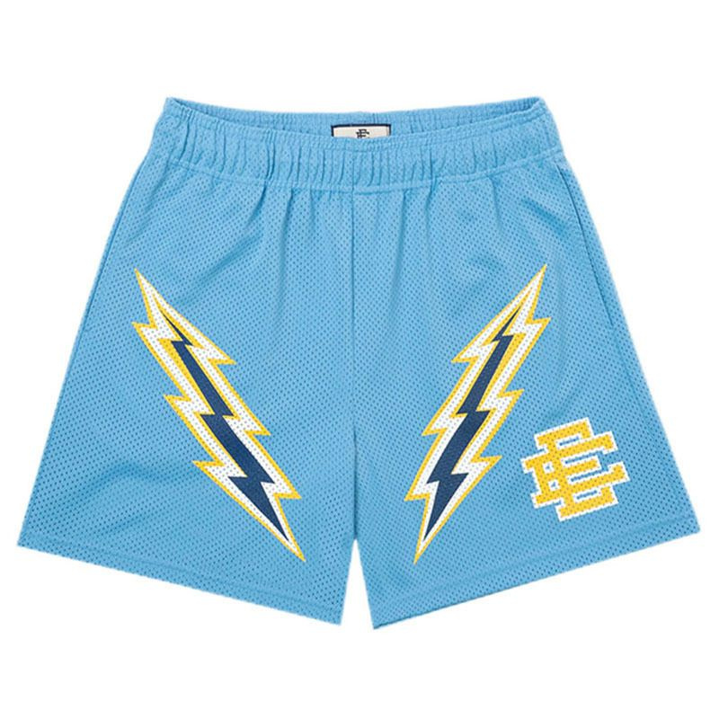 Шорты Мужской, Женский Eric Emanuel бледно-синий, размер 46 Полиэстер ...