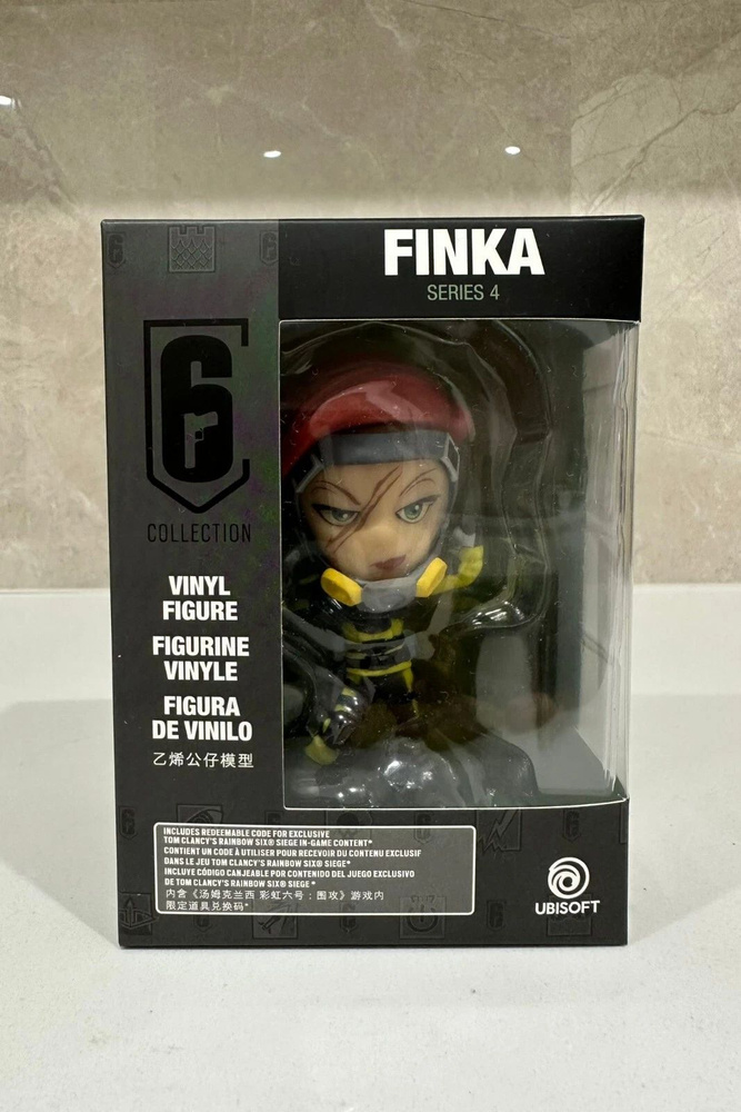 Ubisoft,Rainbow Six Siege,R6S,Finka,4inch Скульптура игрового персонажа ...