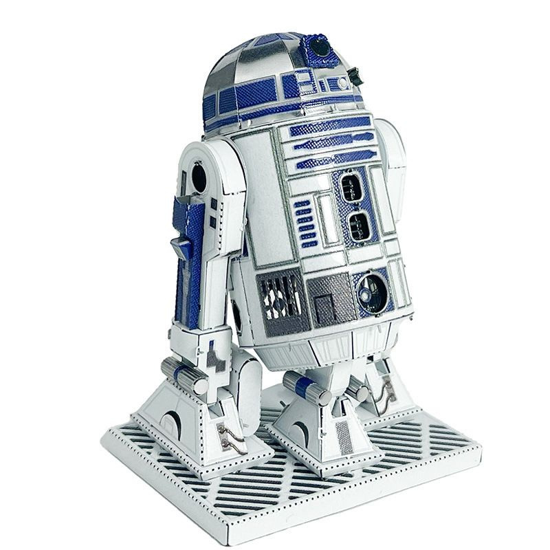 3D-модель сборки металлического конструктора Star Wars R2D2 robot ...