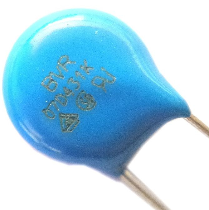 10 шт. Варистор 7D431K BVR Сертификация качества 430V Защита от молнии ...