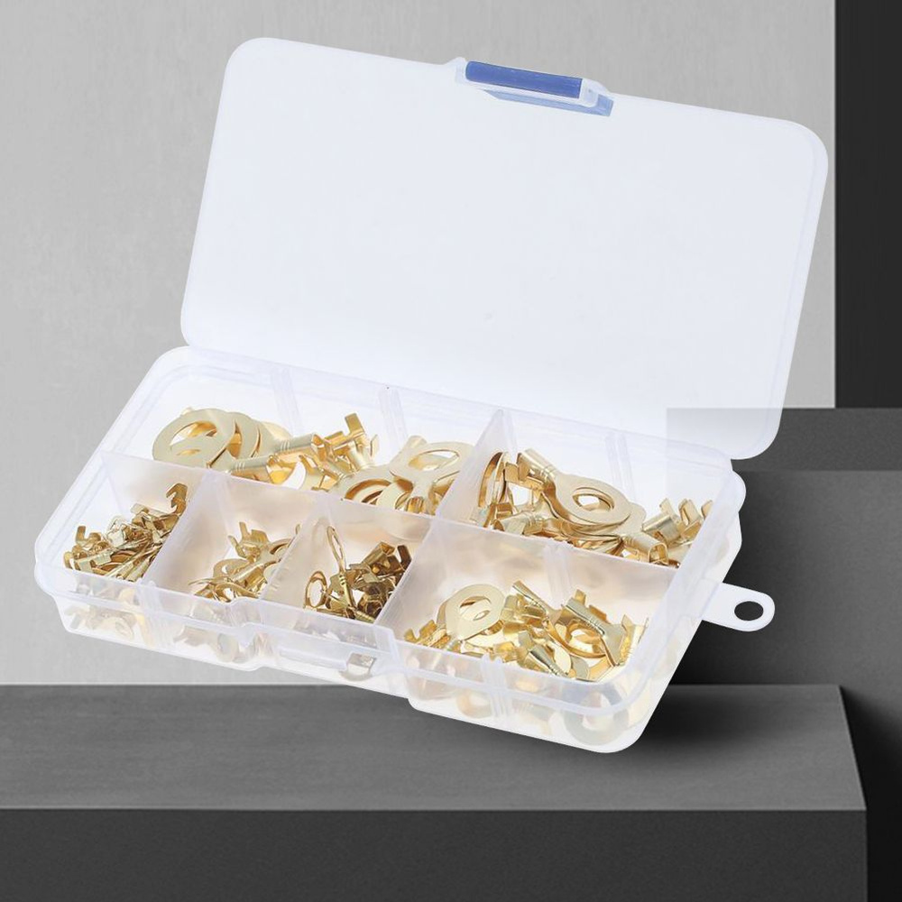 150шт кабельный наконечник провода разъем M3/M4/M5/M6/M8/M10 O-тип клеммный разъем комплект ...