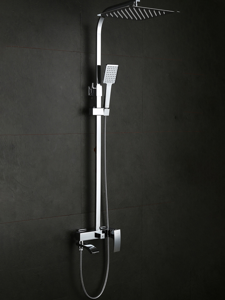 Душевая система с тропическим душем и смесителем Gappo G2407 купить на OZON по низкой цене ...