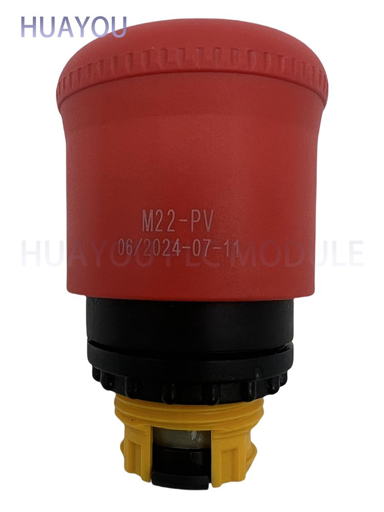 Новый оригинал Кнопка аварийной остановки Термостат EATON M22-PV купить на OZON по низкой цене ...