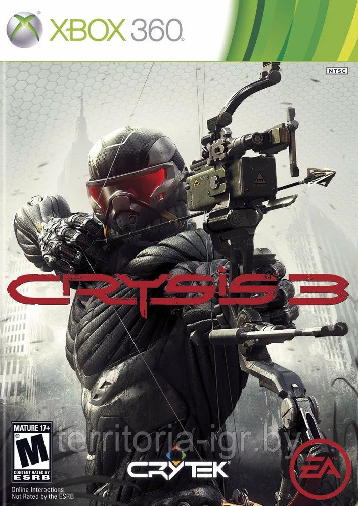 Xbox 360 игра Crysis 3 купить на OZON по низкой цене (2713587542)
