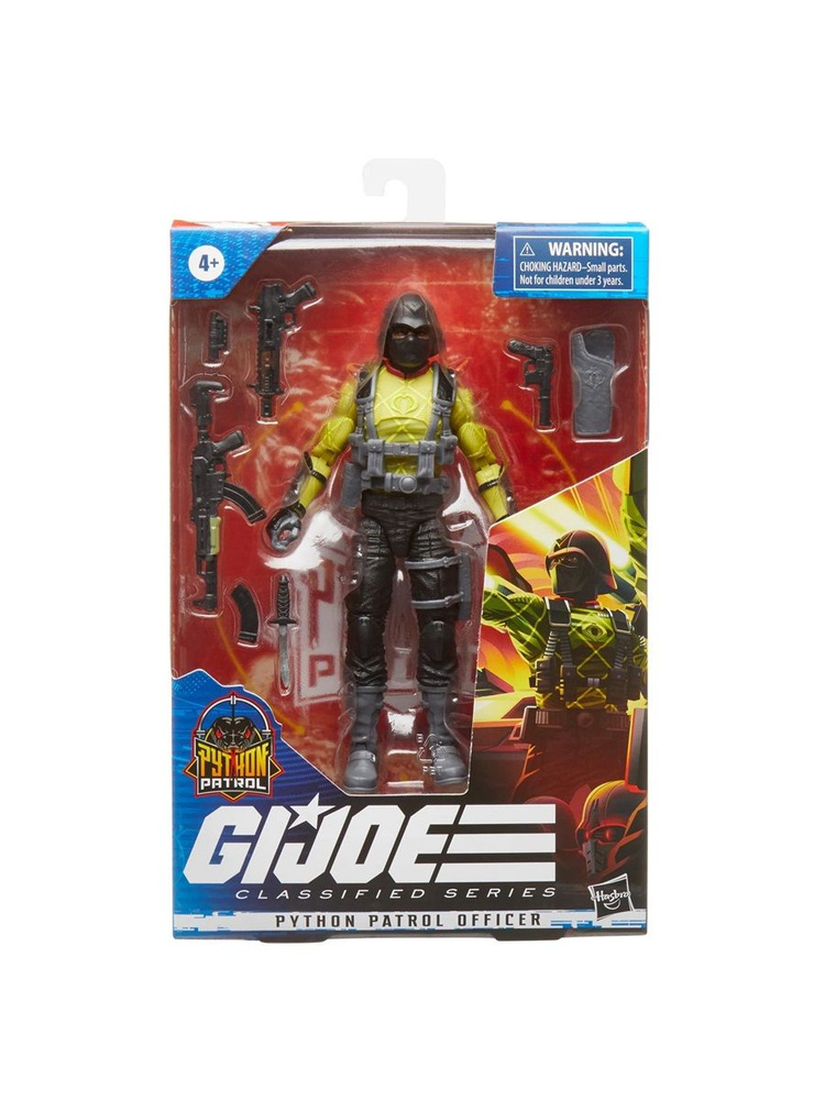 фигурки Hasbro 6 Inch G.I. Joe Classified Series Action Figures Cobra Officer (Python Patrol)#56 ...