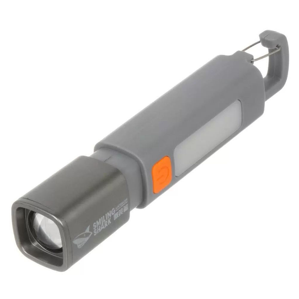 Фонарь Smiling Shark DJ013 LED, встроенный аккумулятор, USB-зарядка ...
