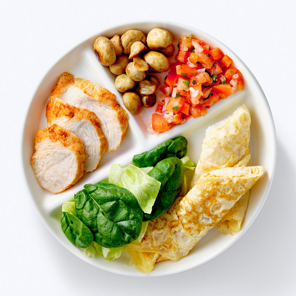 Скрэмбл с творожным сыром,индейкой су-вид и томатной сальсой 180 г, Ozon fresh купить на OZON по ...